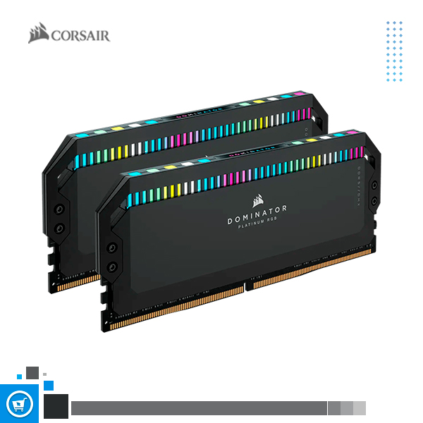 MEMORIA 32GB (16*2) DDR5 BUS 5600MHZ CORSAIR DOMINATOR PLATINUM RGB ...